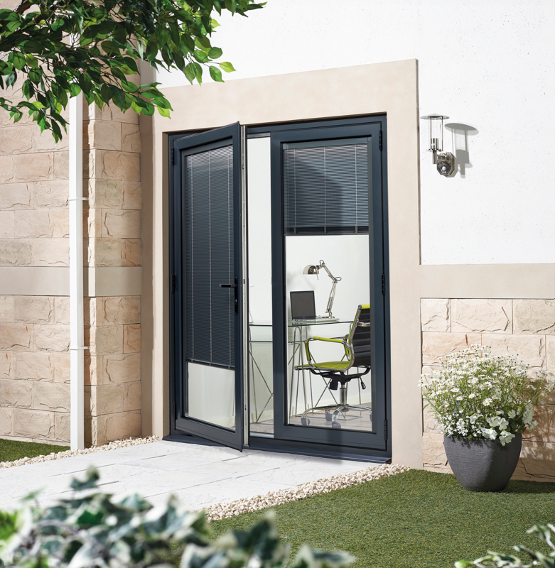 OAK MAJESTIC RM1S SQUARE MEETING STILES REBATED PAIR EXTERNAL DOOR ...